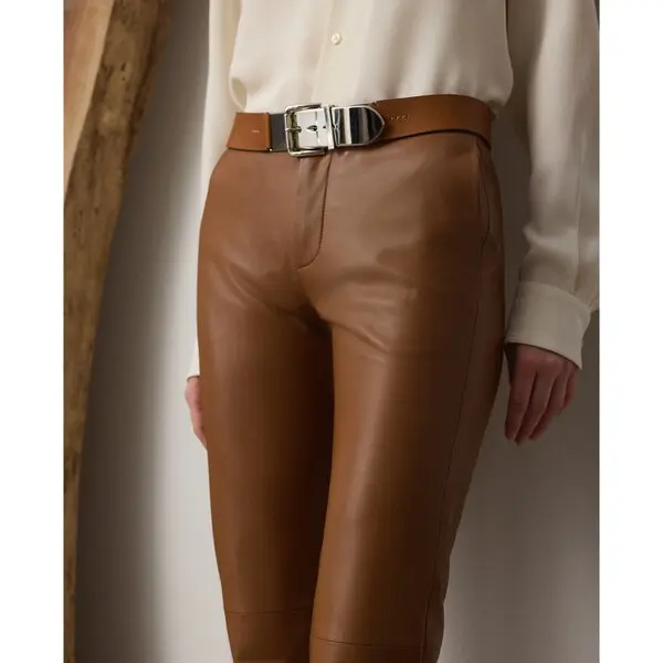 Ralph Lauren Benjamen Lambskin Pant