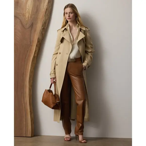 Ralph Lauren Benjamen Lambskin Pant