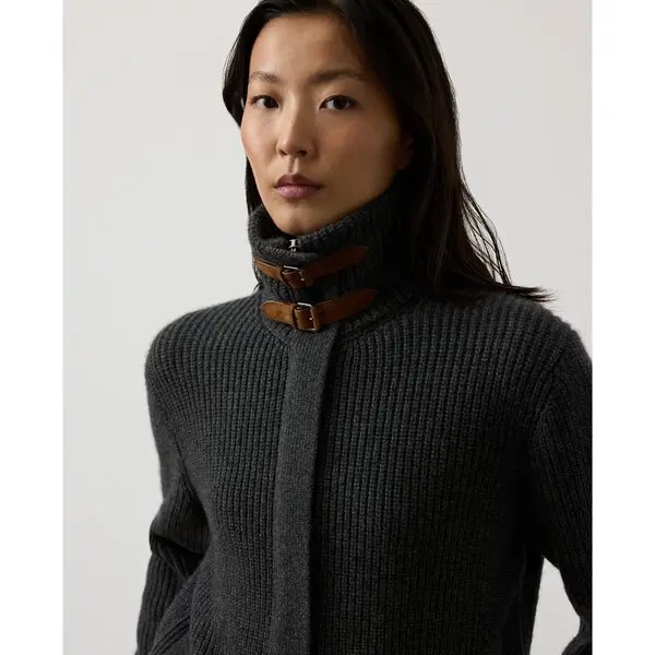 Ralph Lauren Rib-knit Cashmere Cardigan