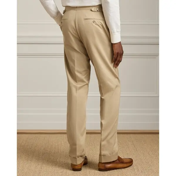 Ralph Lauren Gregory Hand-tailored Sateen Trouser