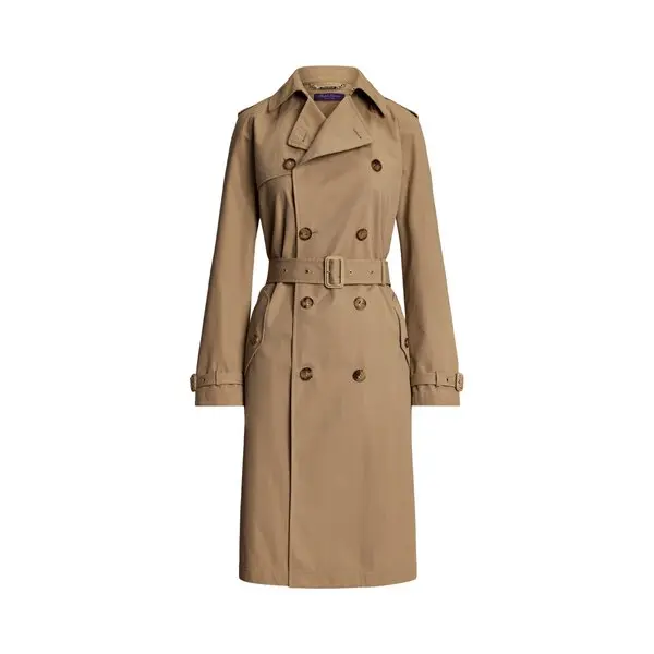 Ralph Lauren Niles Cotton Twill Trench Coat