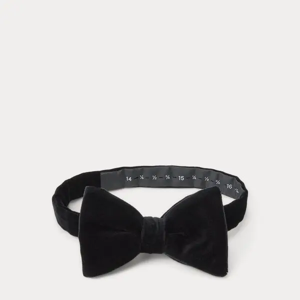 Ralph Lauren Pre-tied Velvet Bow Tie