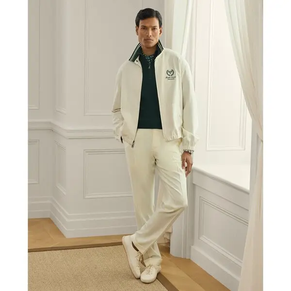 Ralph Lauren Piqué-knit Wool Quarter-zip Sweater
