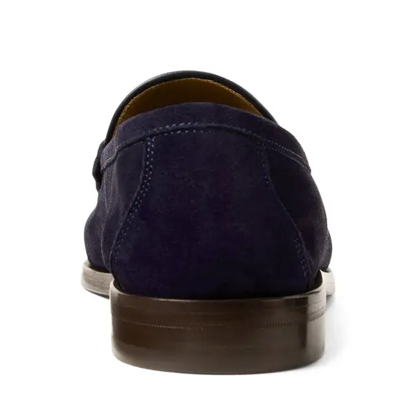 Ralph Lauren Bolden Calf-suede Penny Loafer - Navy