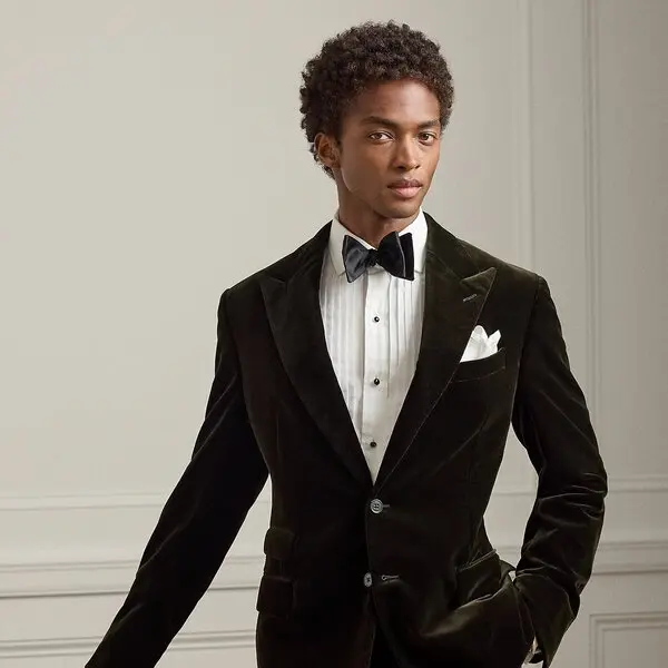 Ralph Lauren Kent Hand-tailored Velvet Jacket