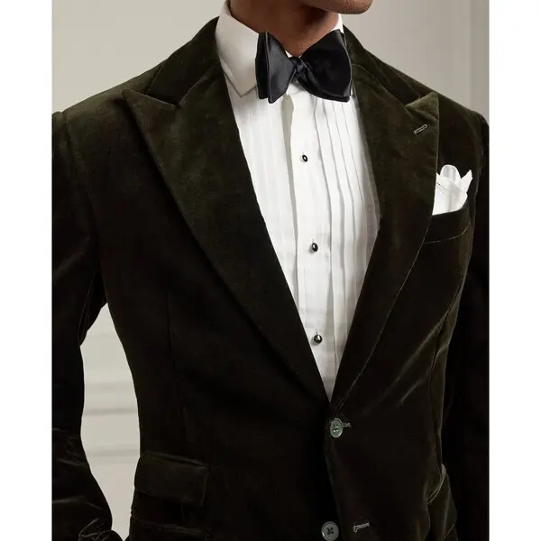 Ralph Lauren Kent Hand-tailored Velvet Jacket
