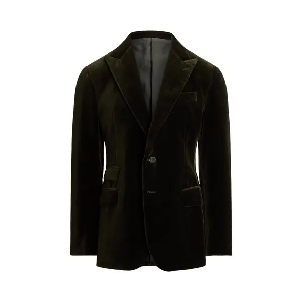 Ralph Lauren Kent Hand-tailored Velvet Jacket