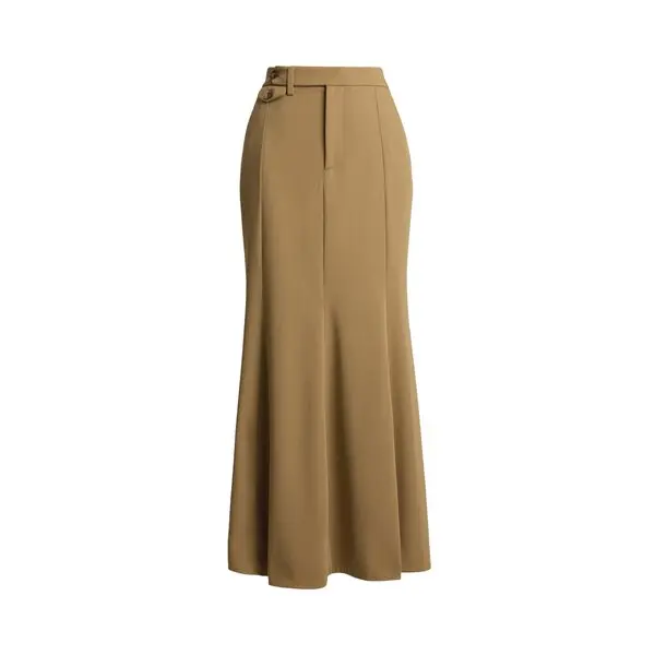 Ralph Lauren Teyanna Wool Gabardine Skirt