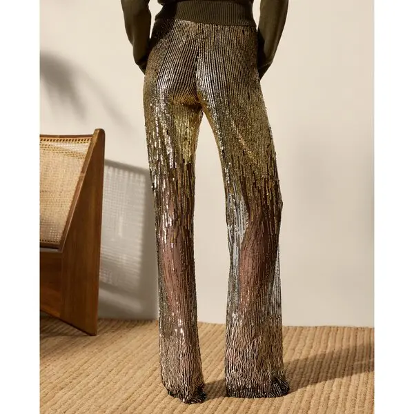 Ralph Lauren Bradlee Embellished Tulle Pant