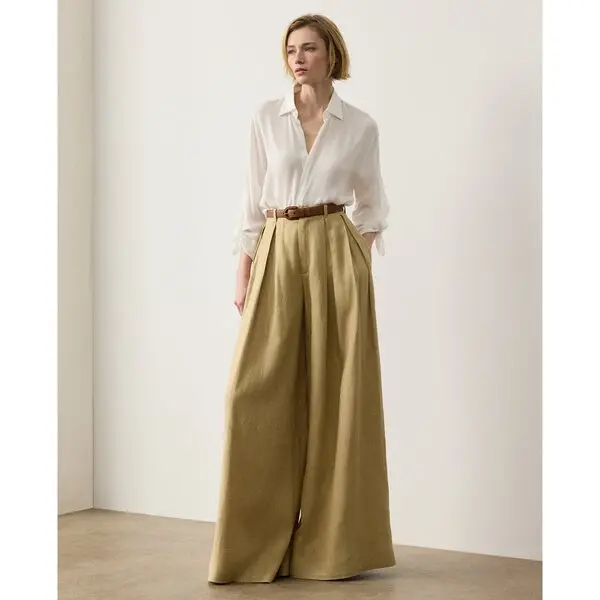 Ralph Lauren Karen Silk Georgette Blouse