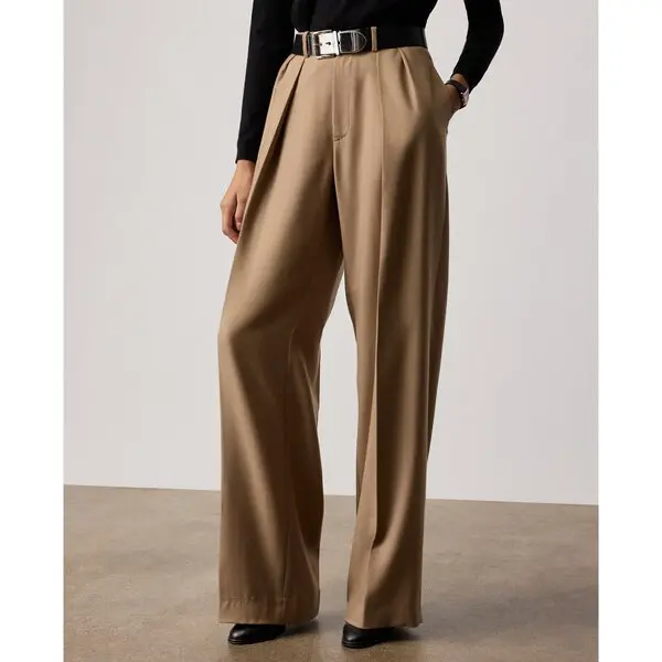 Ralph Lauren Jody Wool Gabardine Pant