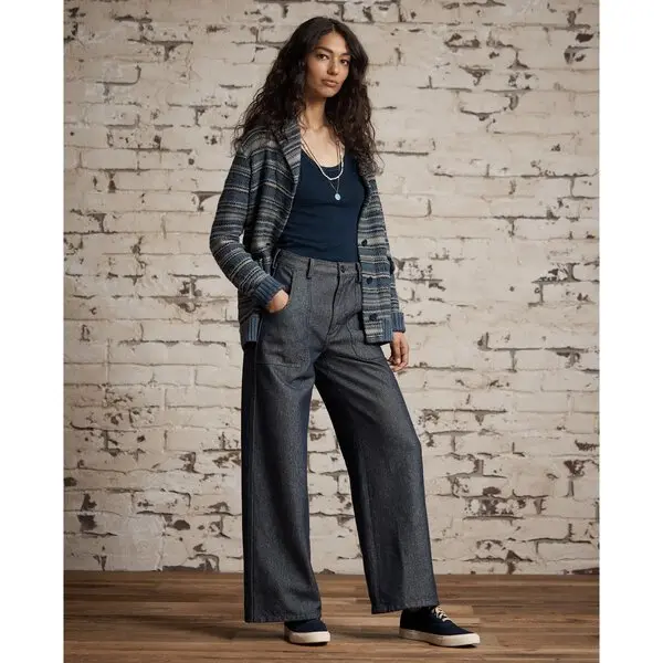 Ralph Lauren Denim Wide-leg Trouser