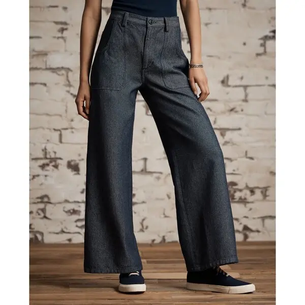 Ralph Lauren Denim Wide-leg Trouser