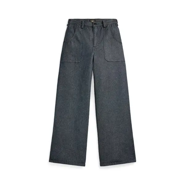 Ralph Lauren Denim Wide-leg Trouser