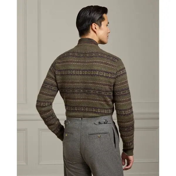 Ralph Lauren Fair Isle Cashmere-wool Sweater