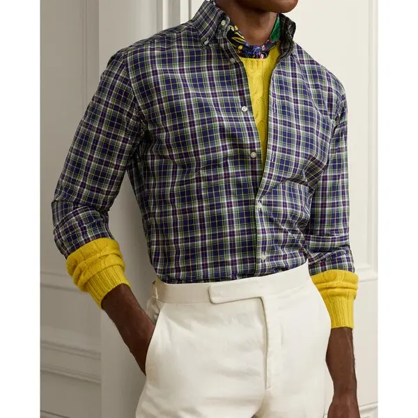 Ralph Lauren Plaid Poplin Shirt