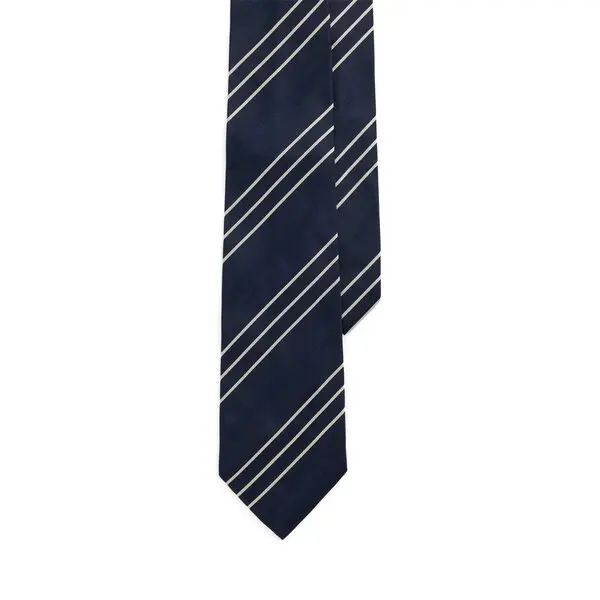 Ralph Lauren Striped Silk Faille Tie