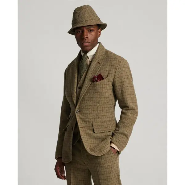 Ralph Lauren Unconstructed Wool Tweed Sport Coat