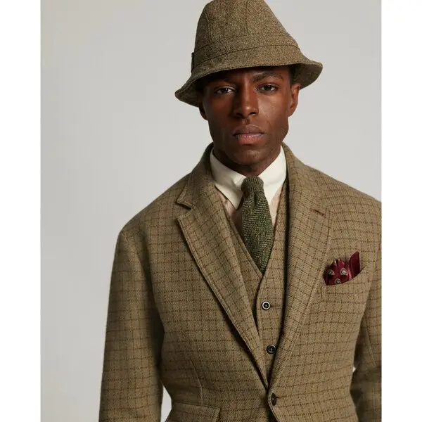 Ralph Lauren Unconstructed Wool Tweed Sport Coat