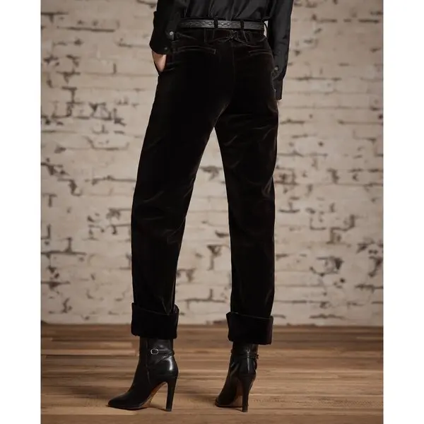 Ralph Lauren Cotton Velvet Pant