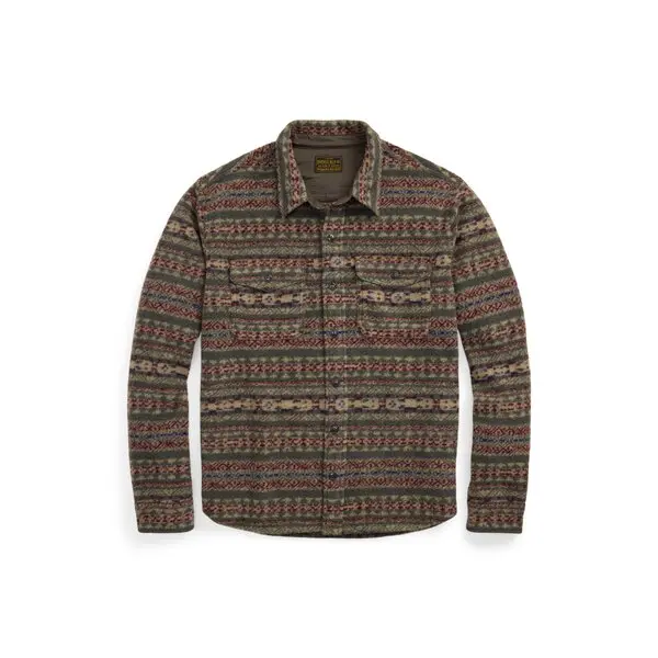 Ralph Lauren Fair Isle Wool-blend Workshirt