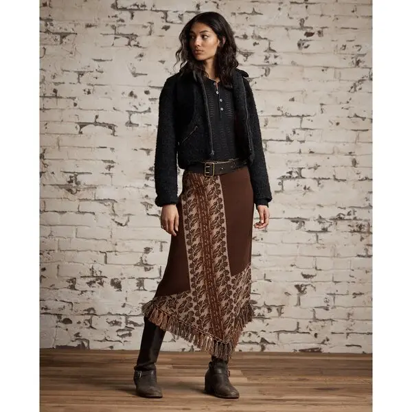 Ralph Lauren Shearling-paneled Bouclé Jacket