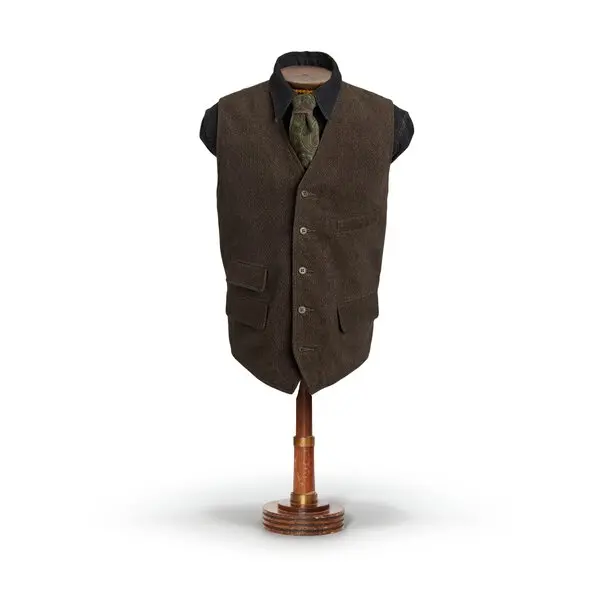 Ralph Lauren Diamond-print Moleskin Vest