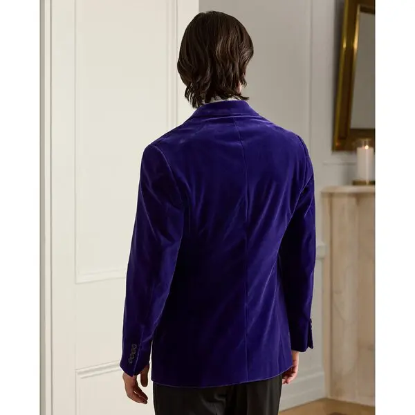 Ralph Lauren Kent Hand-tailored Velvet Jacket