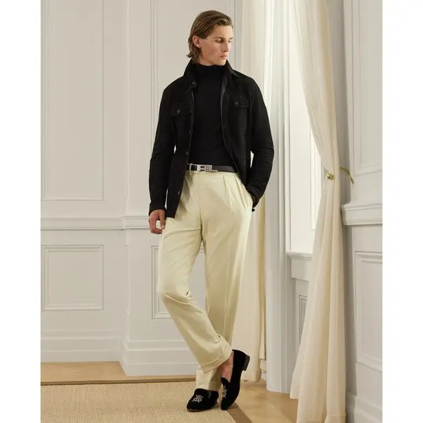 Ralph Lauren Calloway Suede Shirt Jacket