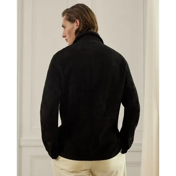 Ralph Lauren Calloway Suede Shirt Jacket