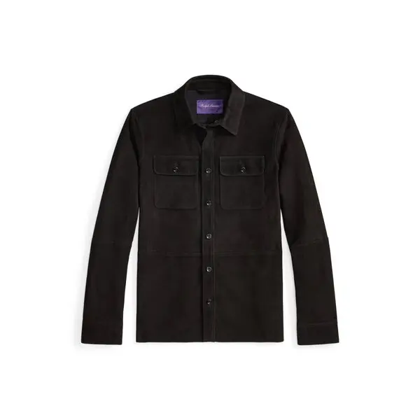 Ralph Lauren Calloway Suede Shirt Jacket