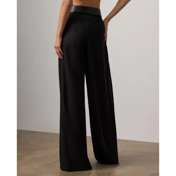 Ralph Lauren Kelsie Grain De Poudre Pant