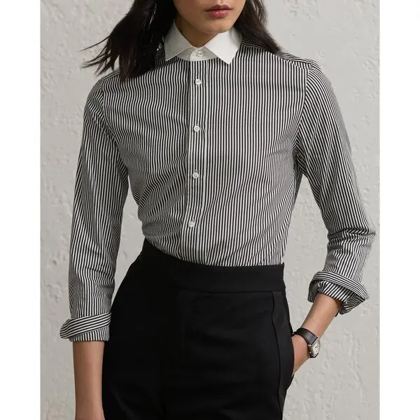 Ralph Lauren Destry Striped Cotton Shirt
