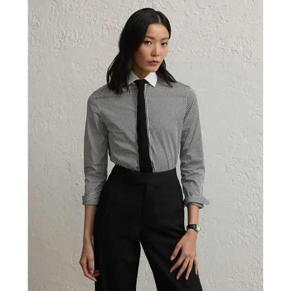 Ralph Lauren Destry Striped Cotton Shirt