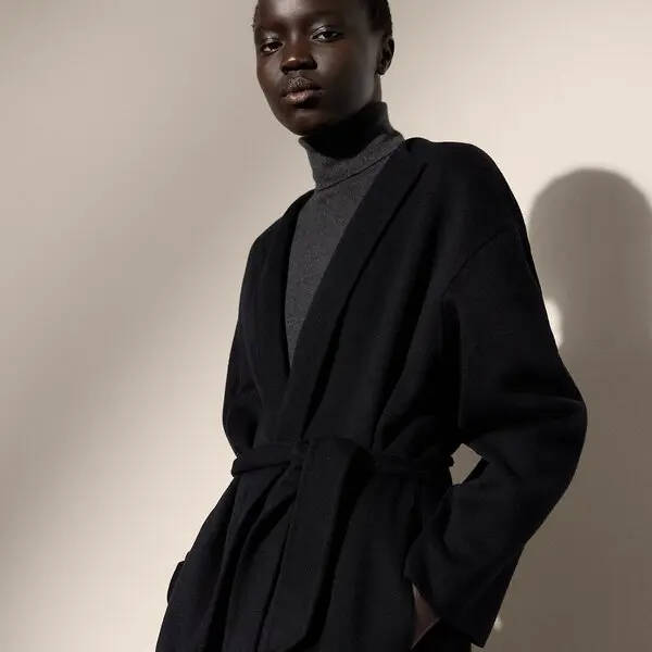Ralph Lauren Caelan Cashmere Wrap Coat