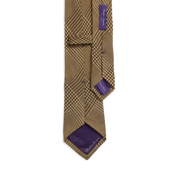 Ralph Lauren Glen Plaid-print Cashmere-silk Tie