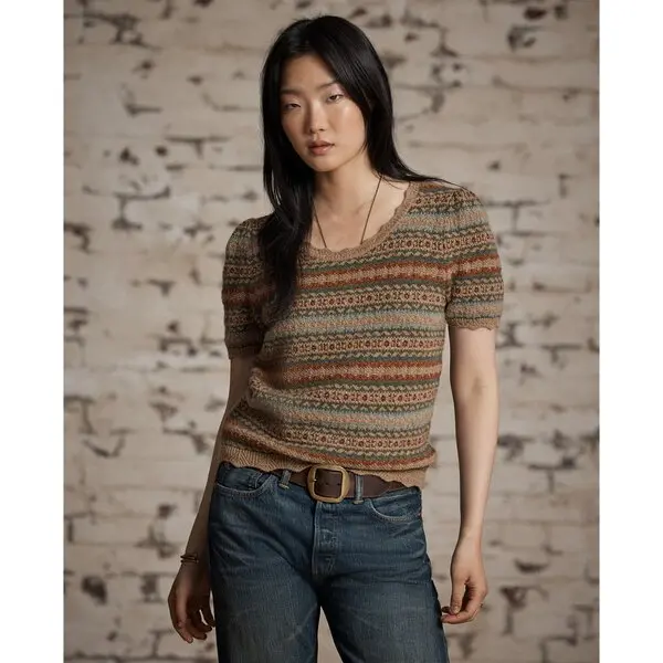 Ralph Lauren Fair Isle Wool Jacquard Sweater
