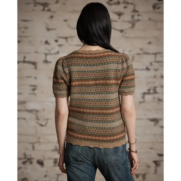 Ralph Lauren Fair Isle Wool Jacquard Sweater