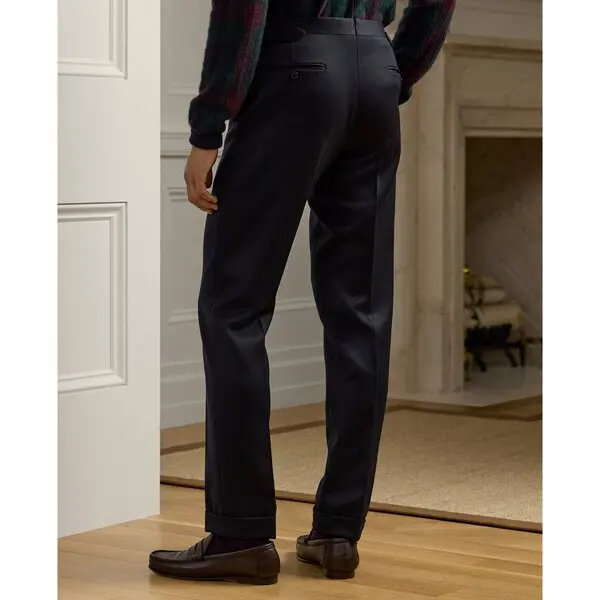 Ralph Lauren Gregory Hand-tailored Twill Trouser - Navy