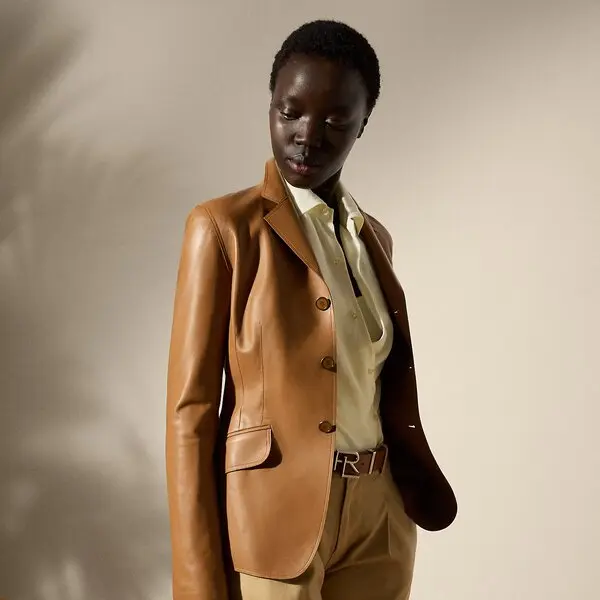 Ralph Lauren Hollis Lambskin Jacket