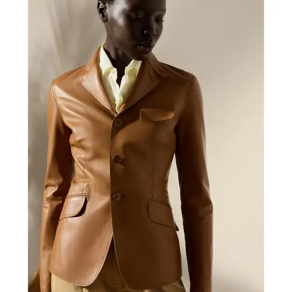 Ralph Lauren Hollis Lambskin Jacket