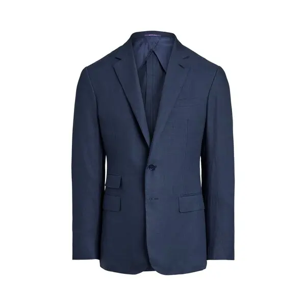 Ralph Lauren Kent Hand-tailored Plaid Suit Jacket