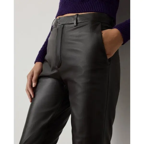 Ralph Lauren Richie Lambskin Pant