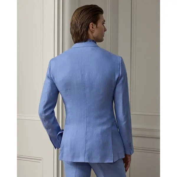 Ralph Lauren Kent Hand-tailored Linen Suit Jacket