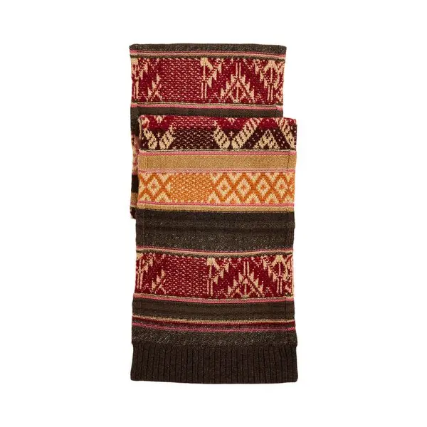 Ralph Lauren Jacquard-knit Wool-blend Scarf