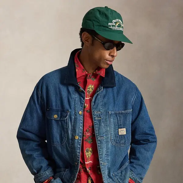 Ralph Lauren Denim Utility Jacket - Coneflower