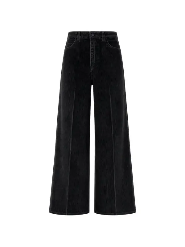 CRUNA Corduroy Wide-leg Trousers