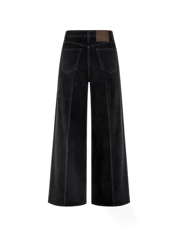 CRUNA Corduroy Wide-leg Trousers