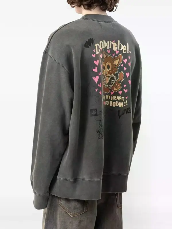DOMREBEL Boom Graphic-print Sweater