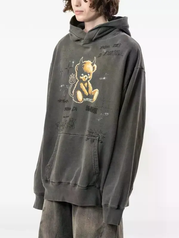 DOMREBEL Lil Dev Graphic-print Hoodie
